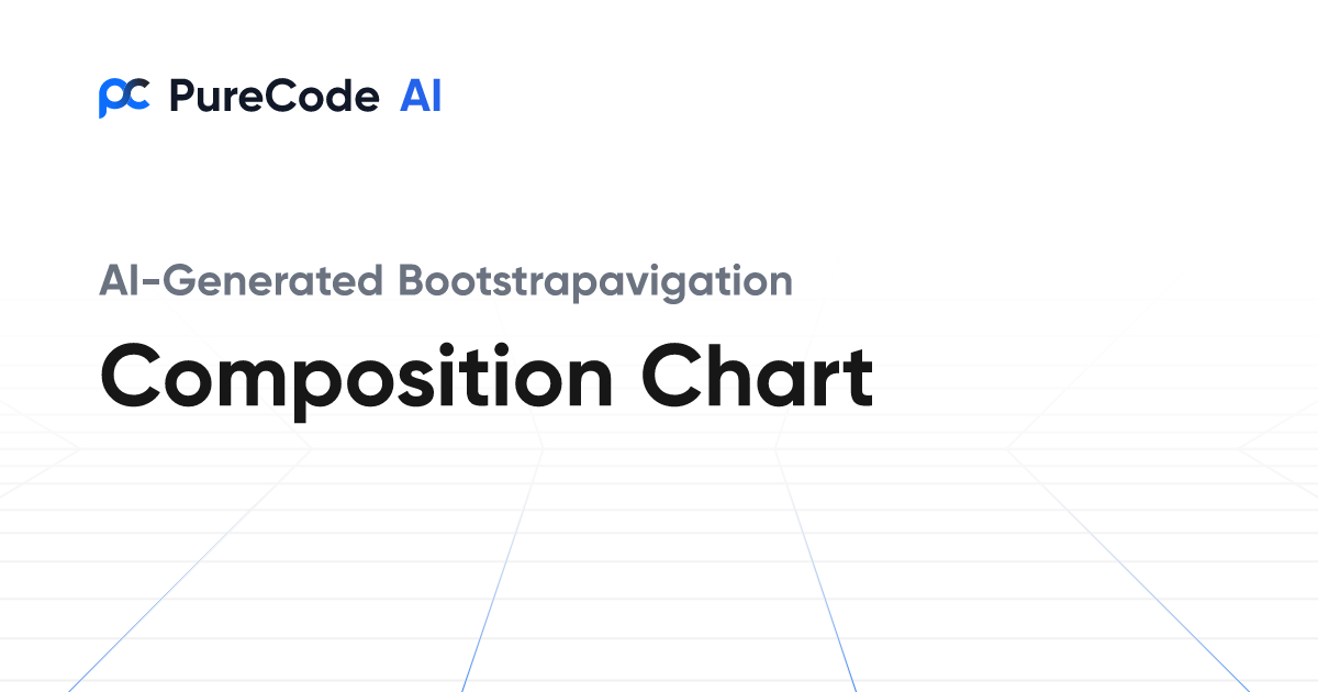 Build Great Bootstrapavigation Composition Chart Components Faster Using Ai Tools