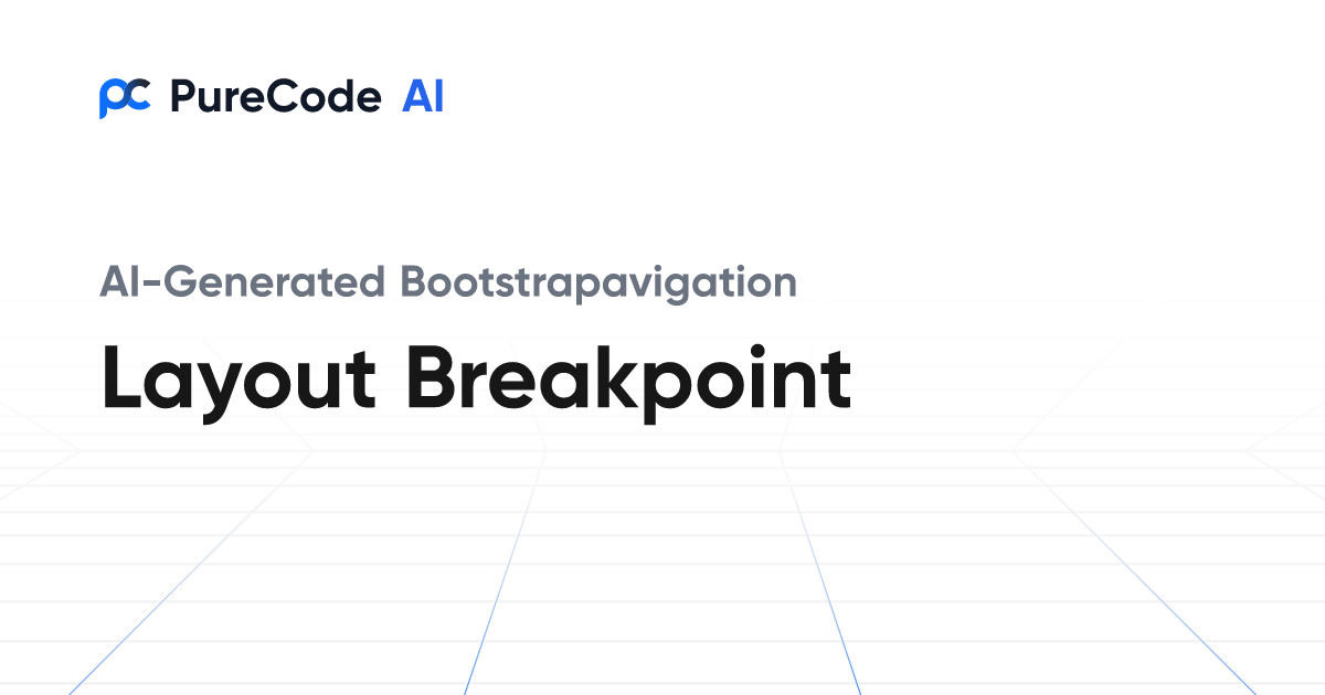 Build Great Bootstrapavigation Layout breakpoint Components Faster ...