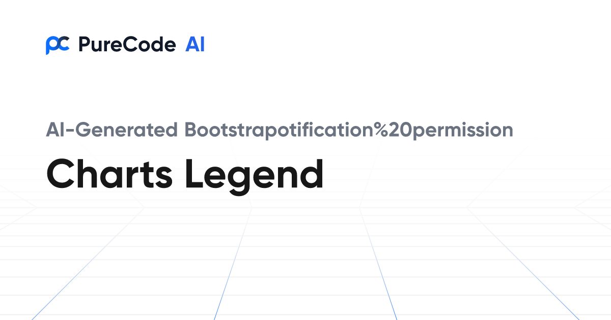 Build Great Bootstrapotification%20permission Charts legend Components ...