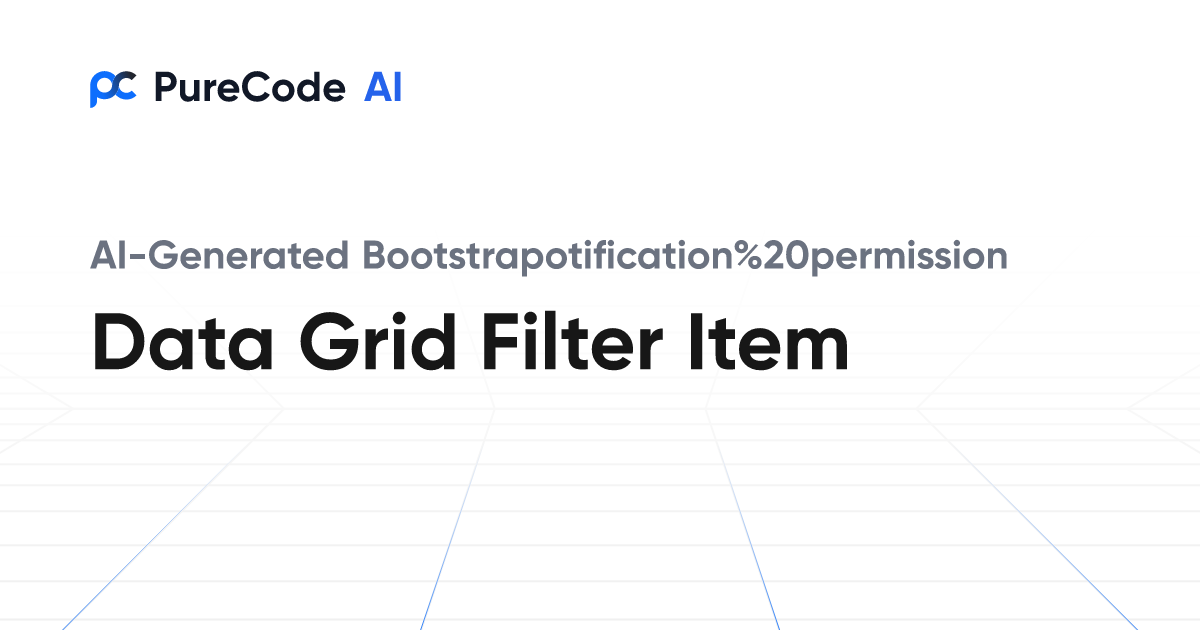 Build Great Bootstrapotification%20permission Data grid filter item ... Build Great Bootstrapotification%20permission Data grid filter item ...