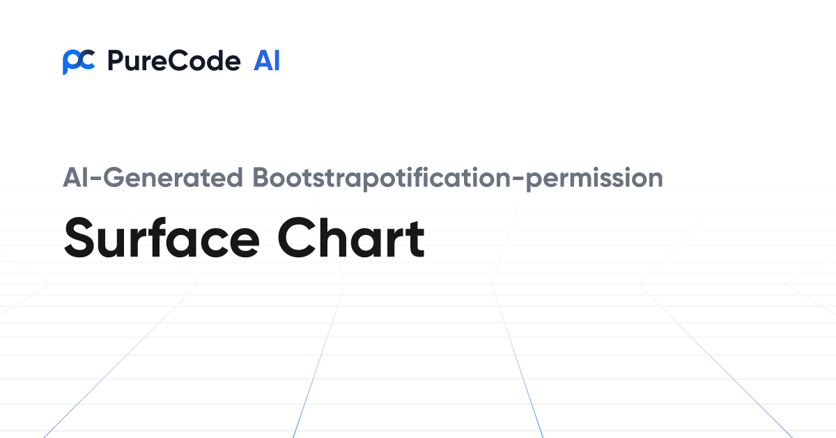 Build Great Bootstrapotification Permission Surface Chart Components