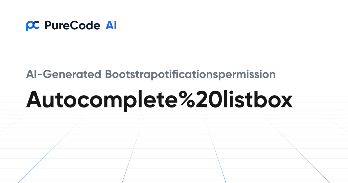 Build Great Bootstrapotificationspermission Autocomplete%20listbox ... Build Great Bootstrapotificationspermission Autocomplete%20listbox ...