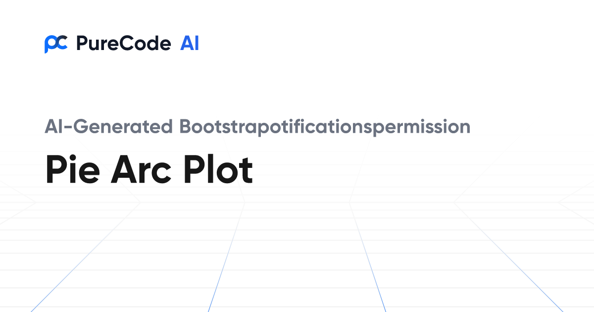 Build Great Bootstrapotificationspermission Pie arc plot Components ... Build Great Bootstrapotificationspermission Pie arc plot Components ...