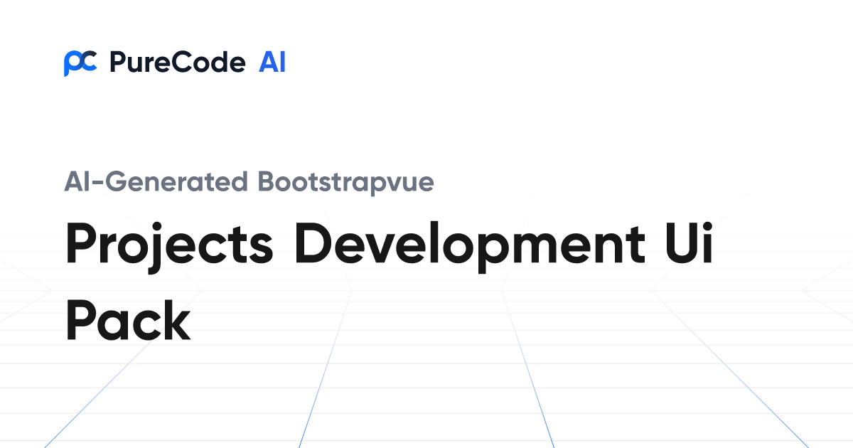 Build Great Bootstrapvue Projects Development Ui Pack Components Faster Using Ai Tools