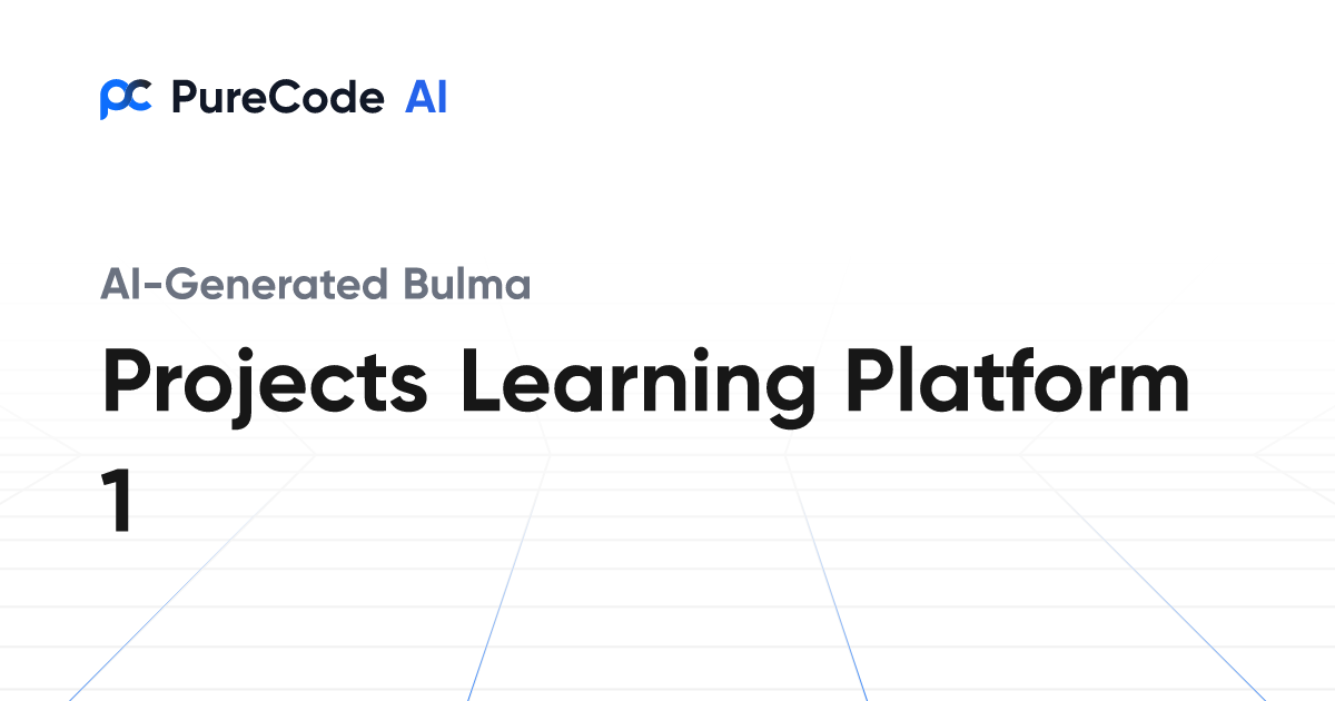 Build Great Bulma Projects learning platform 1 Components Faster Using ...