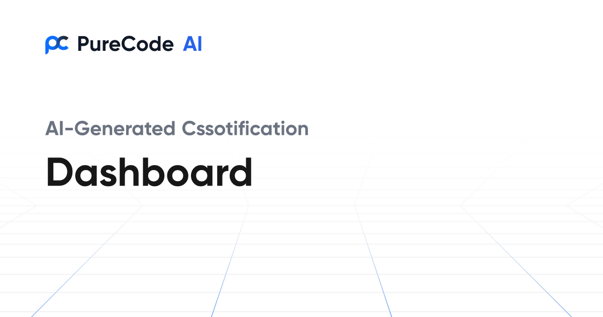 Build Great Cssotification Dashboard Components Faster Using Ai Tools