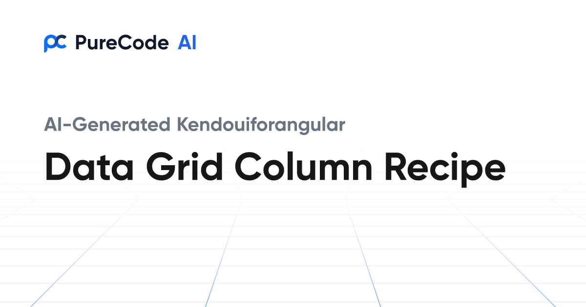 Build Great Kendouiforangular Data grid column recipe Components Faster ... Build Great Kendouiforangular Data grid column recipe Components Faster ...