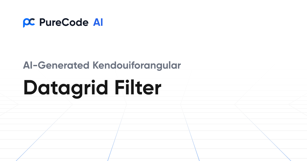 Build Great Kendouiforangular Datagrid filter Components Faster Using ... Build Great Kendouiforangular Datagrid filter Components Faster Using ...