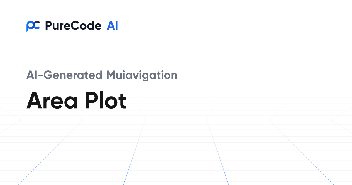 Build Great Muiavigation Area Plot Components Faster Using Ai Tools