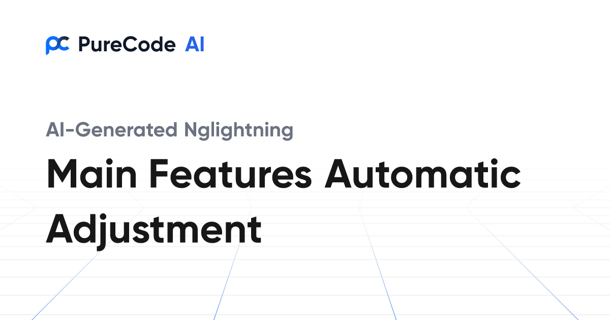 Build Great Nglightning Main Features Automatic Adjustment Components