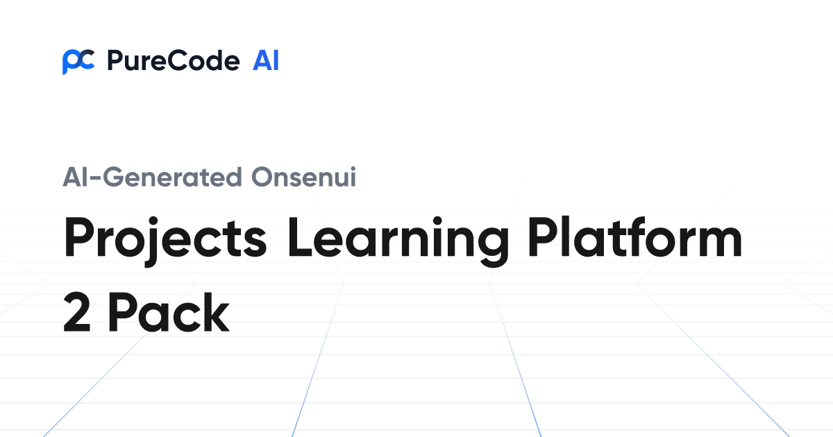 Build Great Onsenui Projects Learning Platform 2 Pack Components Faster