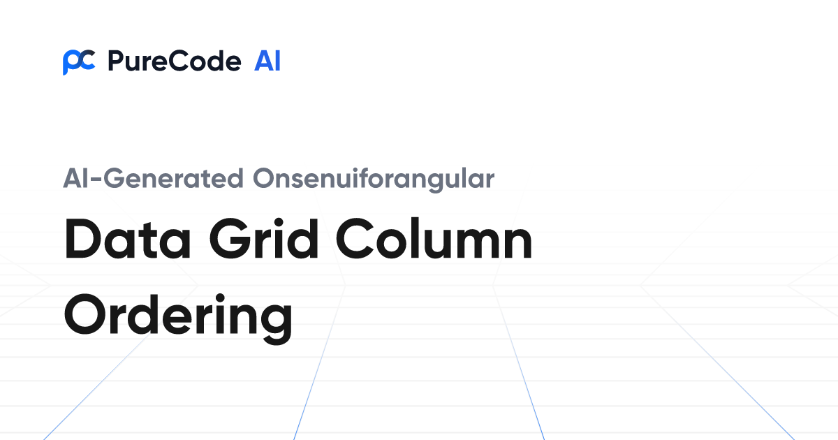 Build Great Onsenuiforangular Data Grid Column Ordering Components