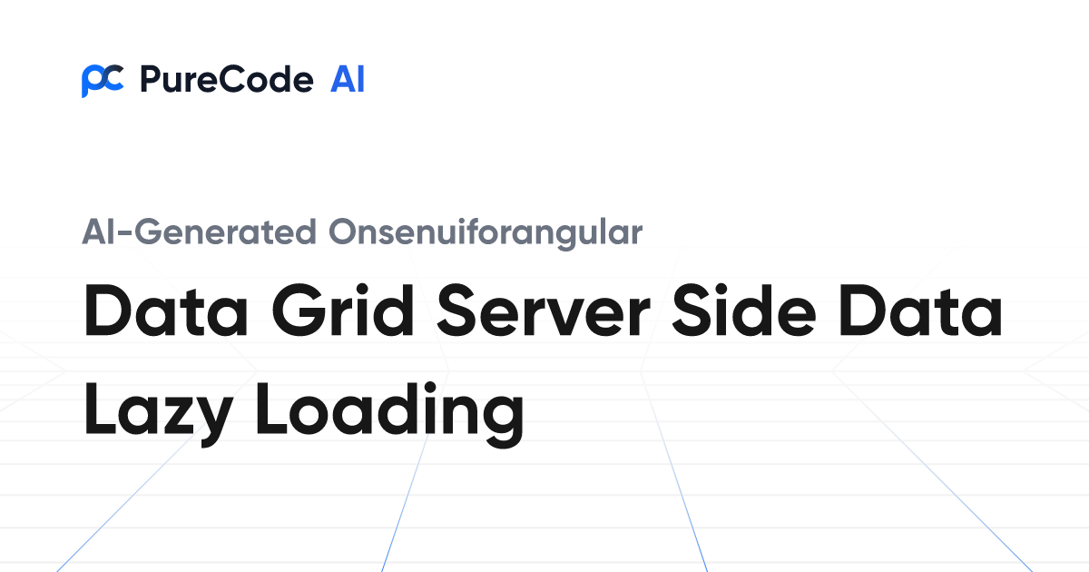 Build Great Onsenuiforangular Data Grid Server Side Data Lazy Loading