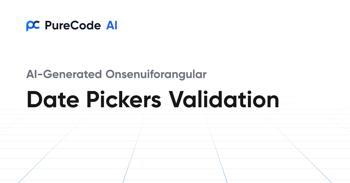 Build Great Onsenuiforangular Date Pickers Validation Components Faster