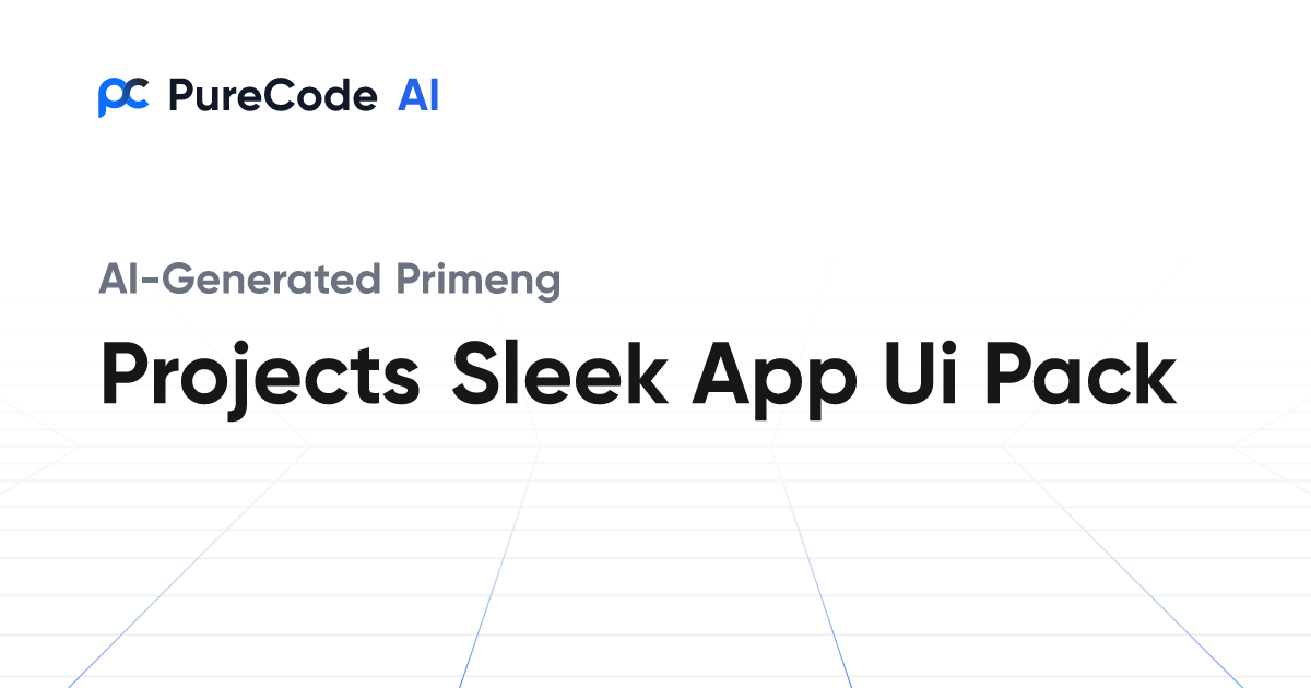 Build Great Primeng Projects sleek app ui pack Components Faster Using ... Build Great Primeng Projects sleek app ui pack Components Faster Using ...