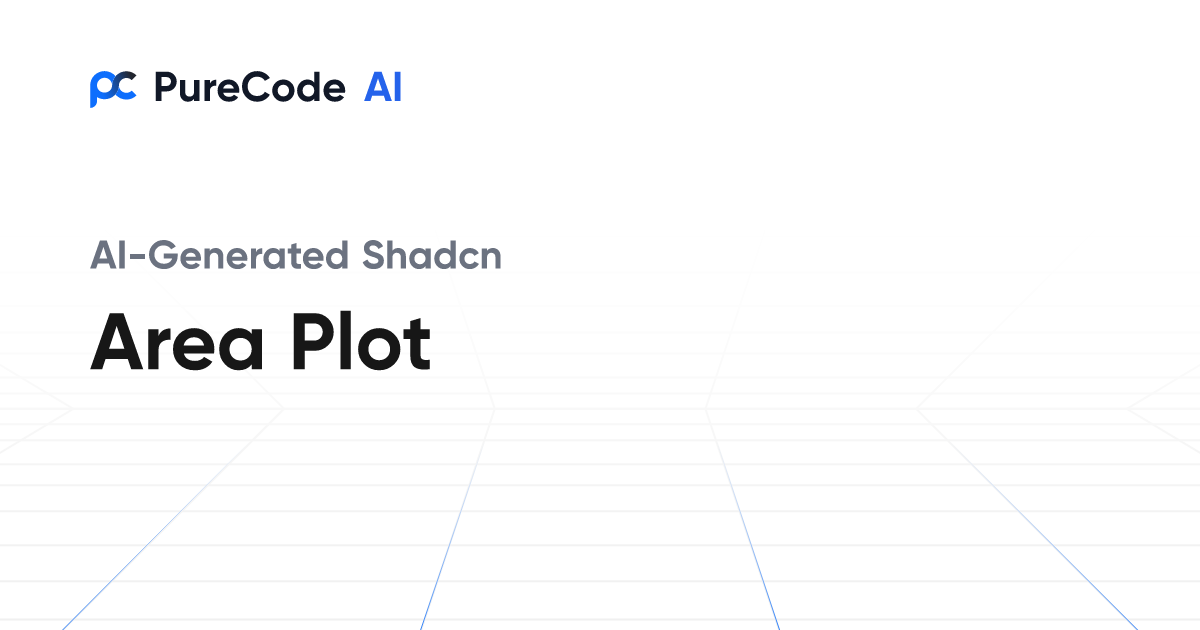 Build Great Shadcn Area Plot Components Faster Using Ai Tools