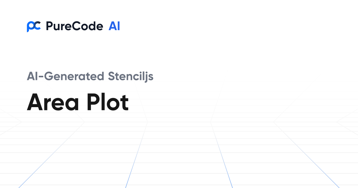 Build Great Stenciljs Area Plot Components Faster Using Ai Tools