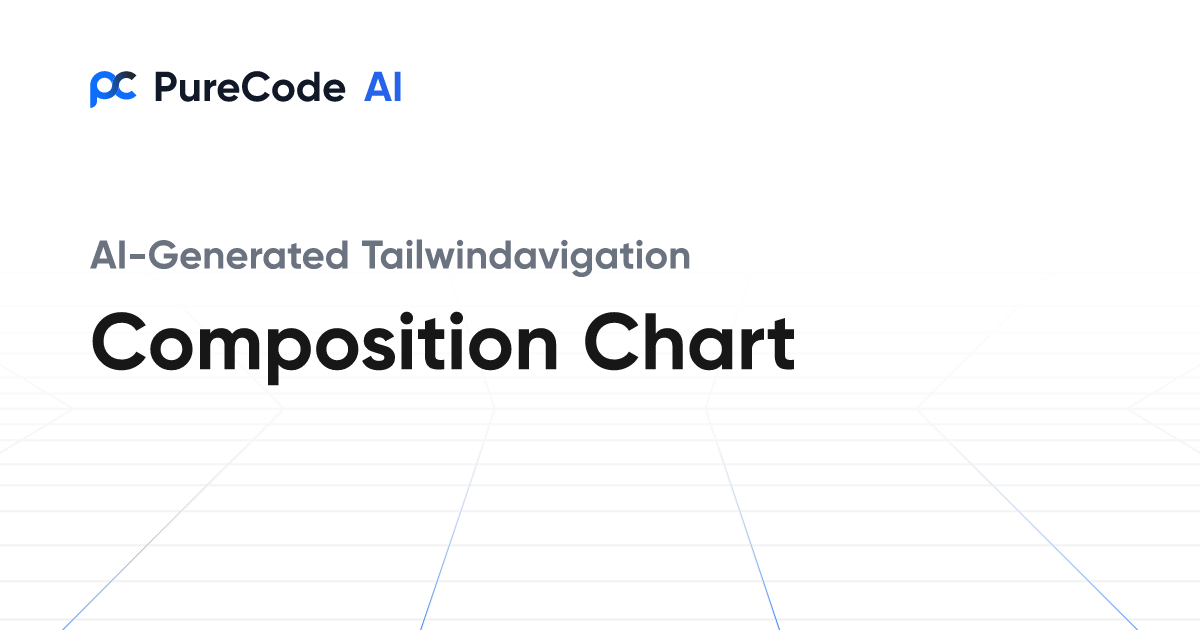 Build Great Tailwindavigation Composition Chart Components Faster Using Ai Tools