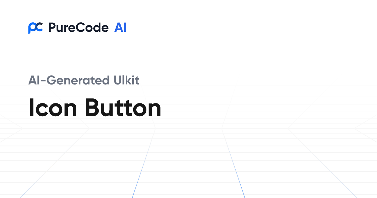 Build Great Ulkit Icon button Components Faster Using AI Tools