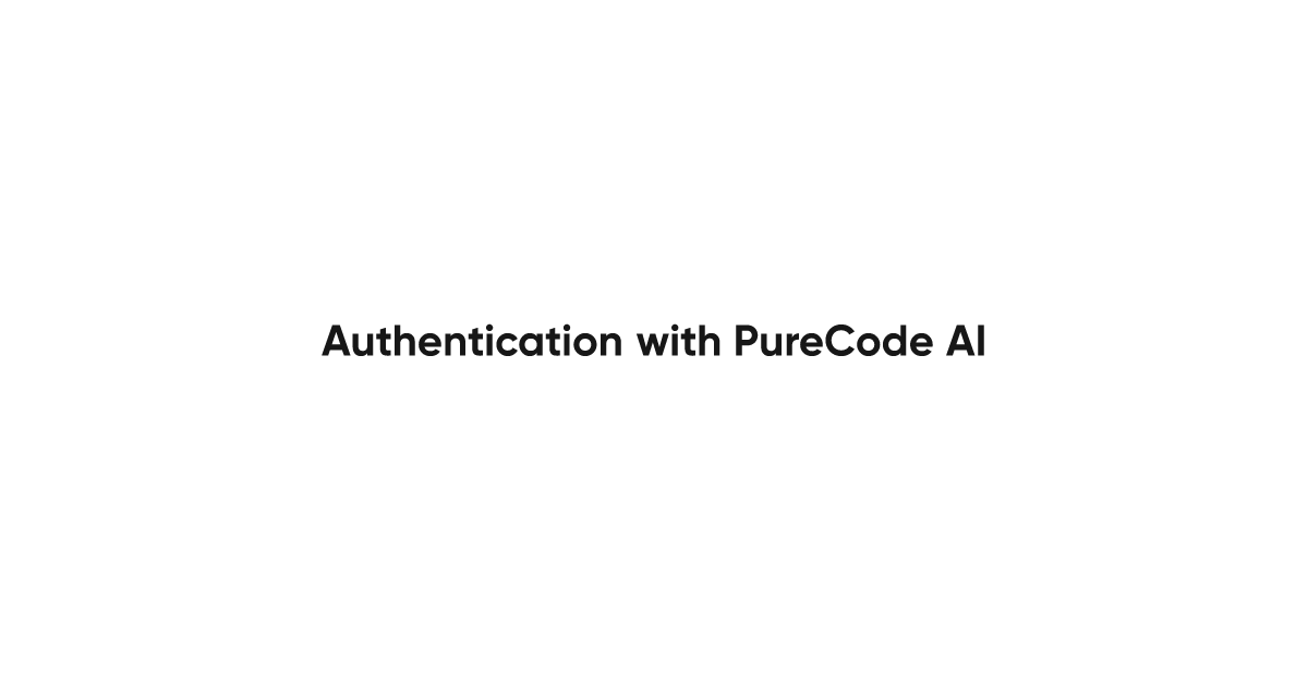 Generate Deployment code with PureCode AI