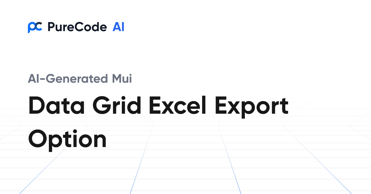 10+ Best MUI Data Grid Excel Export Option components for Modern UI (2025)