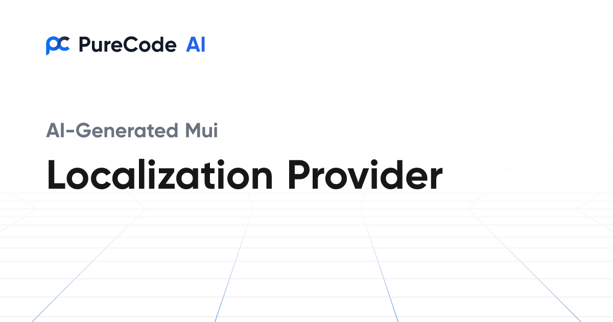 10+ Beautiful MUI Localization Provider Examples and Templates for your UI